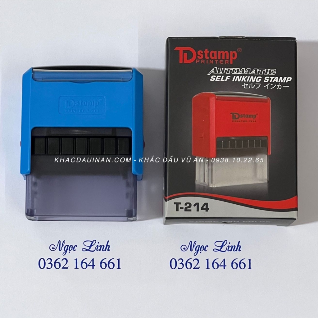 Khắc con dấu tên đẹp - Giá siêu rẻ chỉ từ 80k | Khắc dấu In Ấn