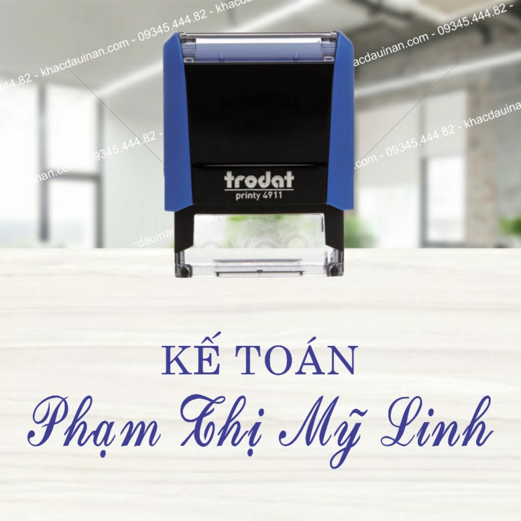 Khắc Con Dấu Tên Giá Rẻ - Giá 80k Giao Tận Nơi - TP.HCM, HÀ NỘI